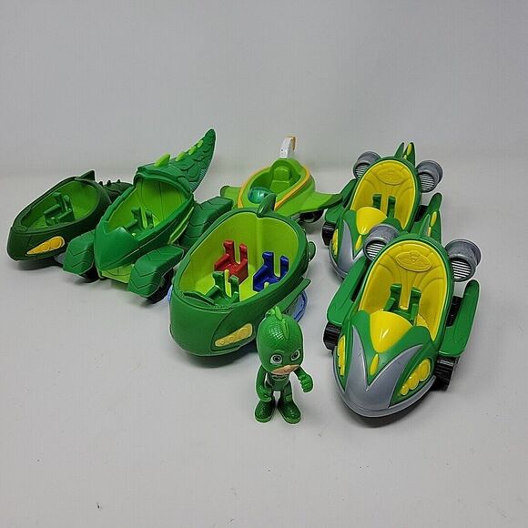 Just Play | Toys | Pj Masks Cars Gekko Mobile Vehicles Lot Of 6 Wfigure ...